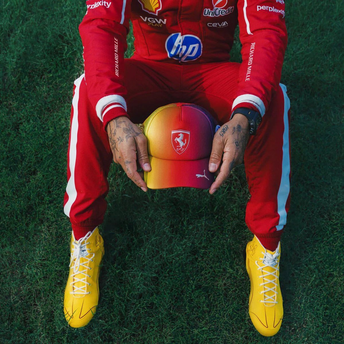 Lewis Hamilton British GP 2025 Special Edition Cap – Scuderia Ferrari ...