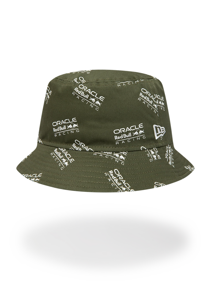 Oracle Red Bull Racing New Era Olive Bucket Hat– Credible Hats