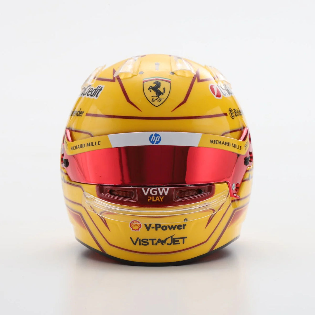 LookSmart Scuderia Ferrari F1 Lewis Hamilton 2025 Fiorano Test Mini He ...