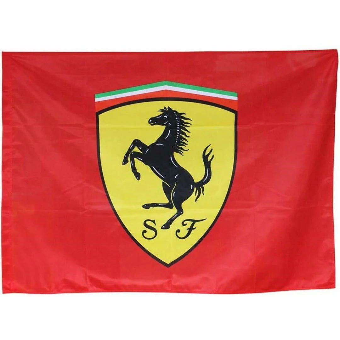 Scuderia Ferrari F1™ Fan Flag (120 x 90cm) - Official Licensed Fan Wea ...
